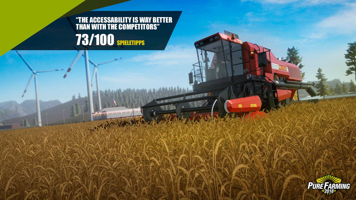 Jogo Pure Farming 18 Deluxe Edition - Thunderkeys